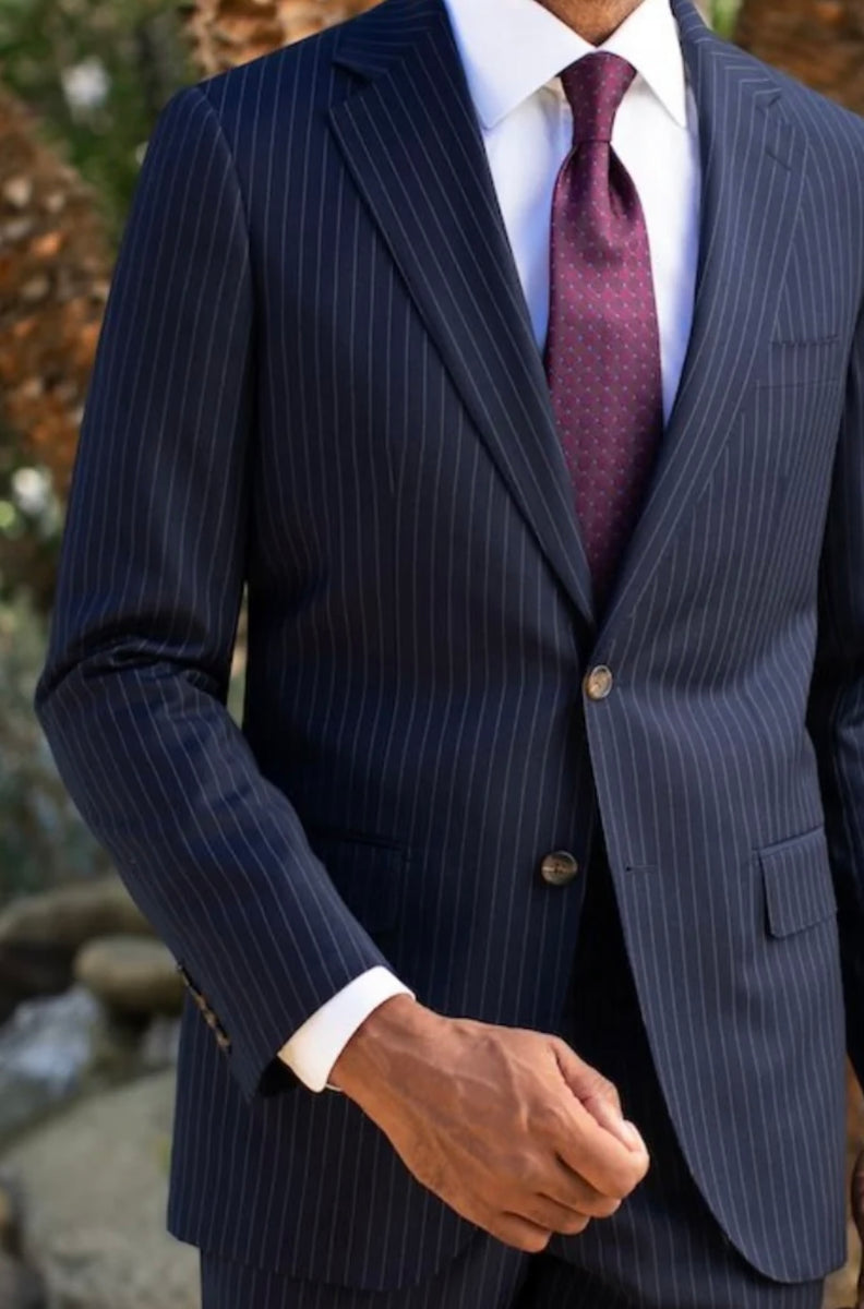 R P SUIT / NAVY STRIPE / GREY STRIPE / CONTEMPORARY FIT / 34 TO 54 / R ...