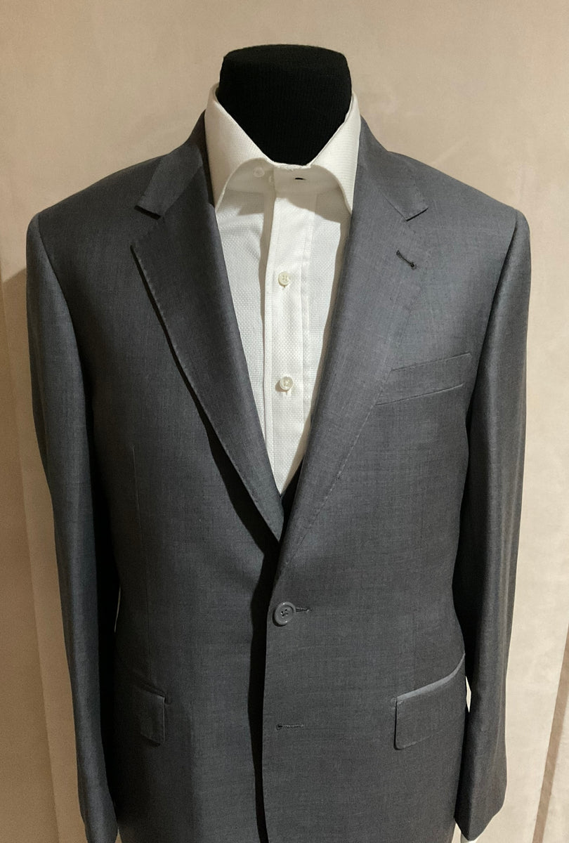 R P SUIT / SHARKSKIN / CHARCOAL GREY / LIGHT GREY / CONTEMPORARY AND C ...